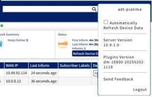 Log In, Log Out and User Profile Settings