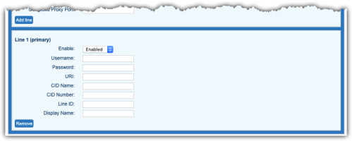 VoIP (Voice - Extended UI)