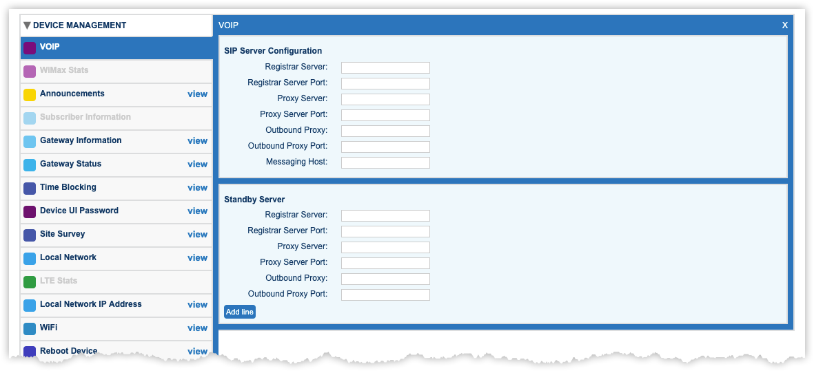 VoIP (Voice - Extended UI)